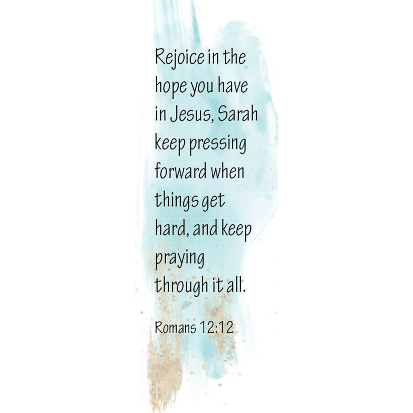 Romans 12:12 Bookmarks (Set of 4) – Hide and Seek Scriptures